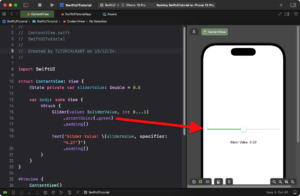 SwiftUI Slider - Basic Syntax and Examples [3]