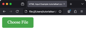 HTML Input File