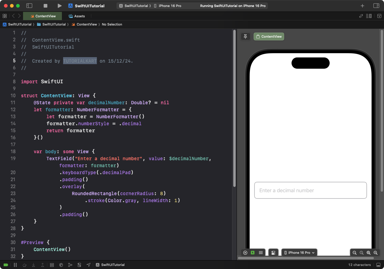 SwiftUI - TextField for Numbers Only