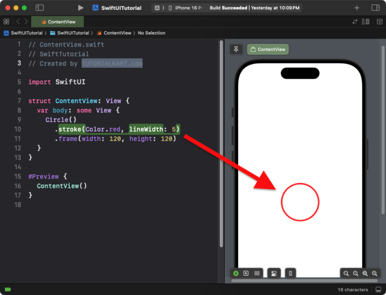 SwiftUI Circle - Syntax and Basic Examples [5]