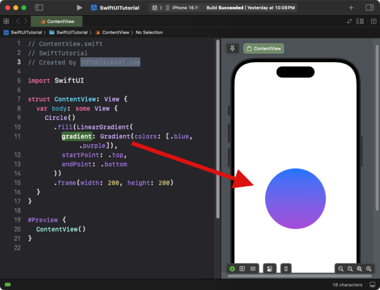 SwiftUI Circle - Syntax and Basic Examples [5]