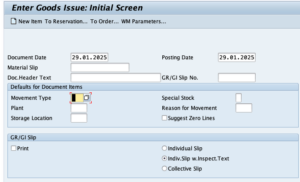 Goods Issue in SAP: Process, Tables, and Transaction Codes