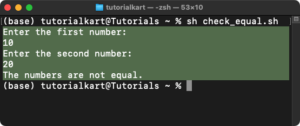 How to Check if Two Numbers are Equal in Bash - Examples