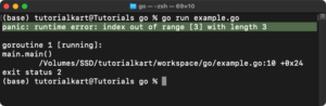 [Solved] Go - panic: runtime error: index out of range with Go Slices