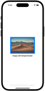SwiftUI Image Border - Examples [2] - Simple, Rounded