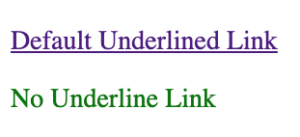 How to Disable Underline for a Link using CSS? Examples