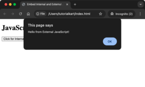 6. Applying JavaScript