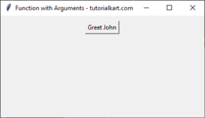 How to Call a Function on Button Click in Tkinter
