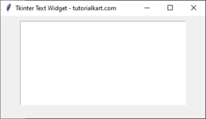 How to Set Specific Size for Text Widget in Tkinter Python