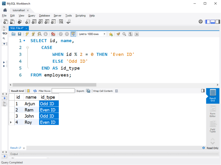 Sql Modulus Operator