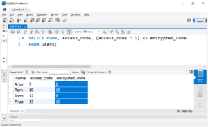 SQL Bitwise XOR Operator