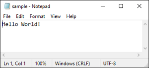 getc() - C stdio.h - Syntax, Examples