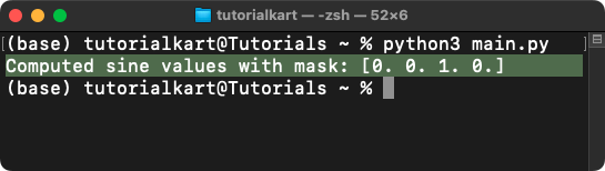 NumPy sin() - Trigonometric Sine - Syntax, Examples