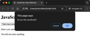 6. Applying JavaScript