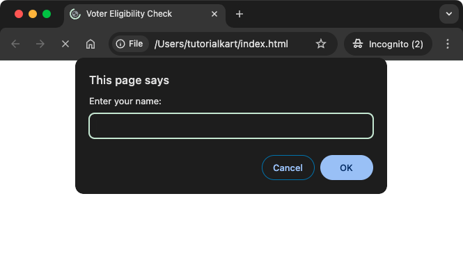 6. Applying JavaScript