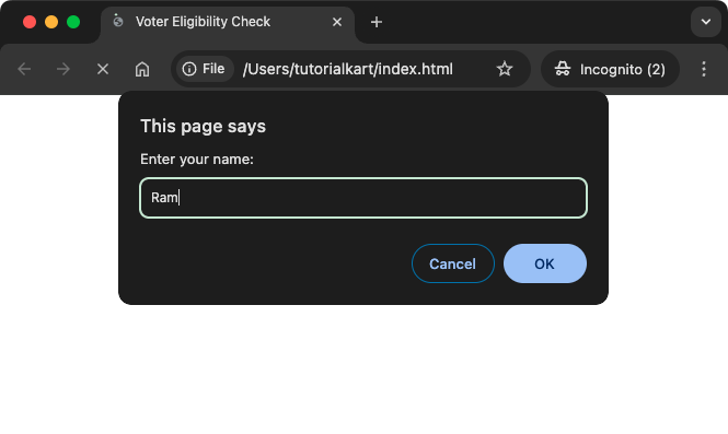 6. Applying JavaScript