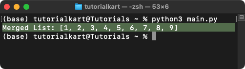 How to Merge Multiple Lists into One in Python