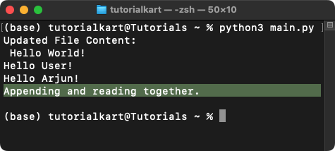 How to Open a File in Append Mode in Python