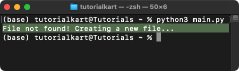 How to Handle FileNotFoundError in Python