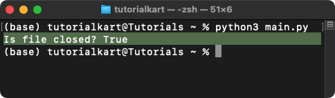 How to Close a File Properly in Python