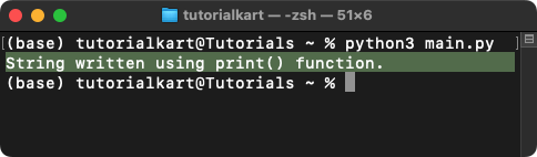 How to Write a String to a File in Python
