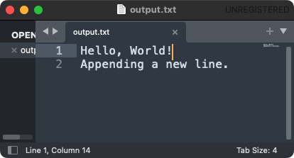 How to Open a File using the open() Function in Python