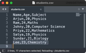 How to Append Data to an Existing CSV File using Python