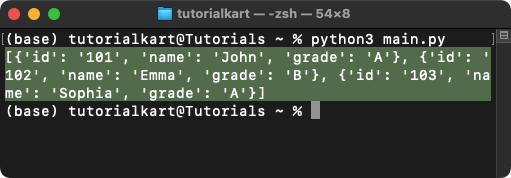 How to Convert a CSV File to a List of Dictionaries in Python