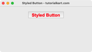 Python Tkinter Button